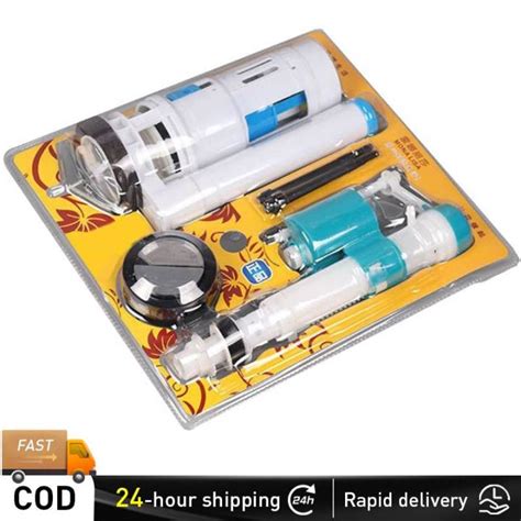 Toilet Flush Set Fittings Ecq Cistern Fittings Dual Button Flush Valve Toilet Inlet Valve Toilet