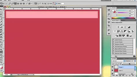 How To Make Rectangle Shape In Adobe Photoshop At Carlo Simmons Blog