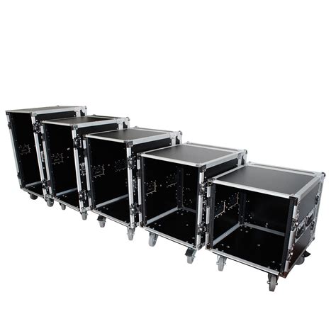 ProX XS R U Rack ATA Flight Case W Casters