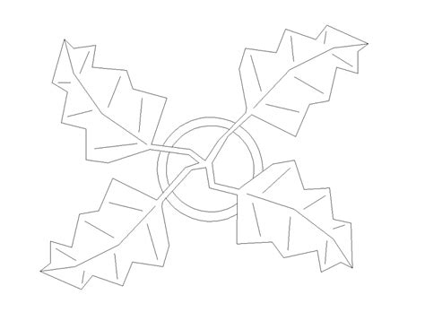 Plan Of Tree And Plant Of Block Design Dwg File