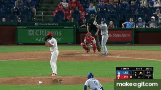 Smoothest Slide Of All Time Dodgers Trea Turner Pulls Off The Smooth Slide While Scoring On
