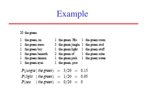 Ppt Statistical Nlp Lecture 8 Statistical Inference N Gram Models