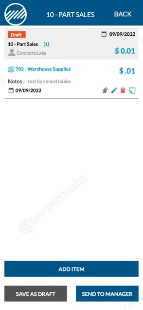 expense report powerapps concetto labs
