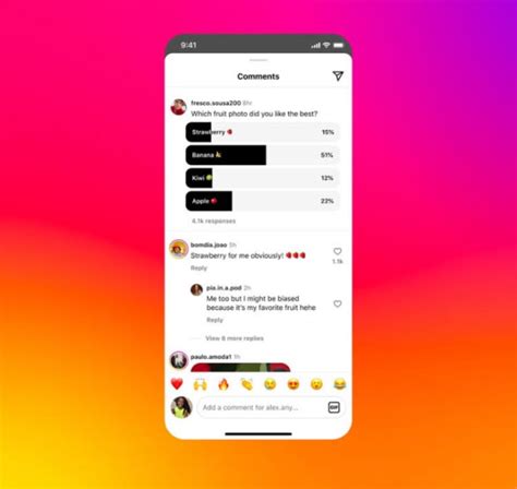 Instagrams Comments Section Will Soon Support Polls Beebom