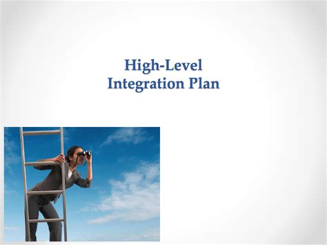 M A Playbook Template Sections For Merger Integration Playbook