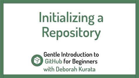 Initializing A Repository Clip 5 Gentle Introduction To Git And