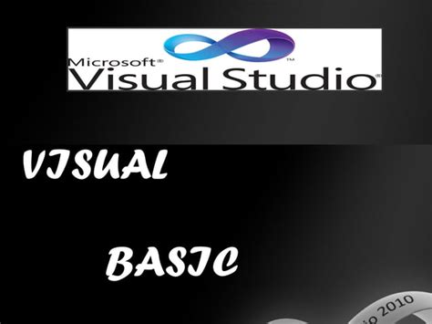 Visual Basic Ppt For Tutorials Computer Ppt