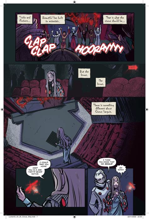 Lurker Circus Sanguis To Expand Wild Rivers Immortal London Universe