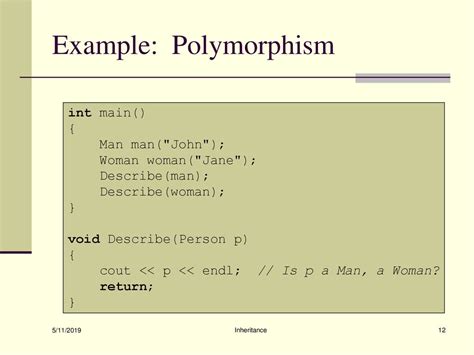Inheritance Polymorphism And Virtual Functions Ppt Download