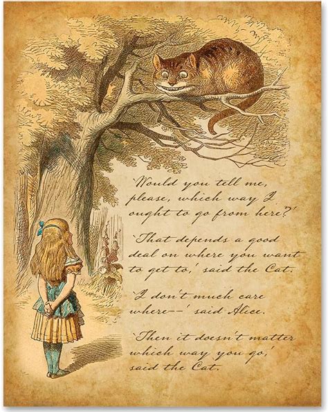 Cheshire Cat And Alice Quotes 50 Best Alice In Wonderland Quotes