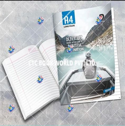 Perfect Bound Single Line A Size Writing Notebook X Cm At Rs In Delhi