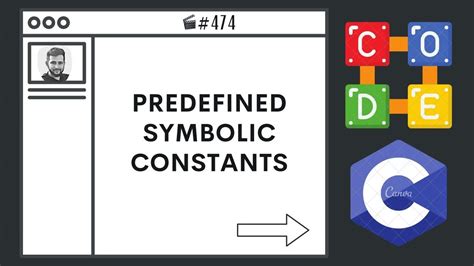 Predefined Symbolic Constants Ep 474 C Programming Language Youtube