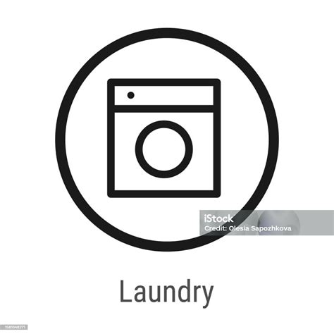 세탁 아이콘입니다 마무리 아파트 집 아이콘 리노베이션을 위한 라인 벡터 기호 건설을 위해 흰색으로 분리된 건물 테마 건물 포스터 계획 광고 전단지 0명에 대한 스톡 벡터