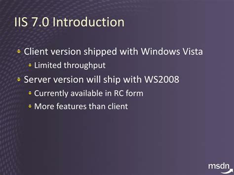 PPT IIS V PowerPoint Presentation Free Download ID