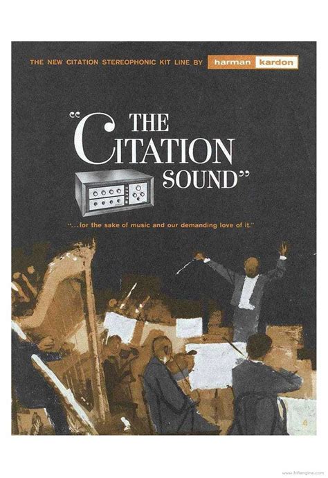 Harman Kardon The Citation Sound Product Catalogue Hifi Engine