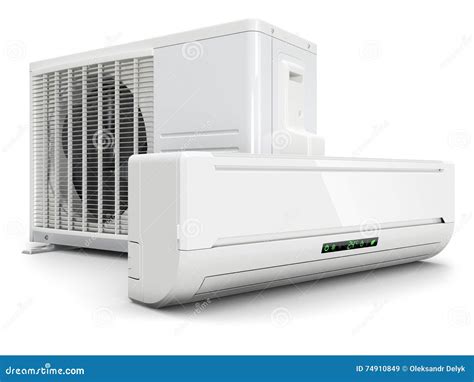 Air Conditioning Split System Stock Illustration Illustration Of