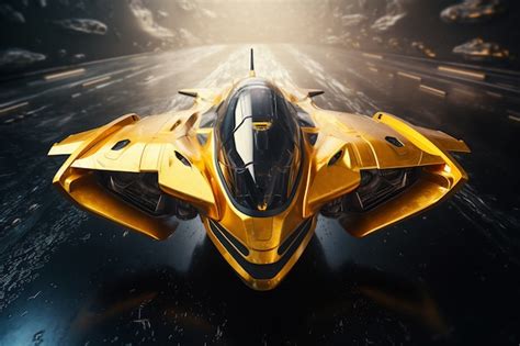 미래 지향적인 우주선의 보기 무료 사진