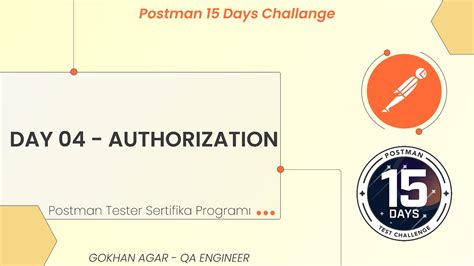 Postman 15 Days Test Challenge Day 04 Authorization Youtube