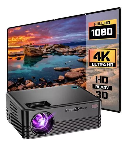 proyector 4k portátil profesional android10 wifi c pantalla envío gratis