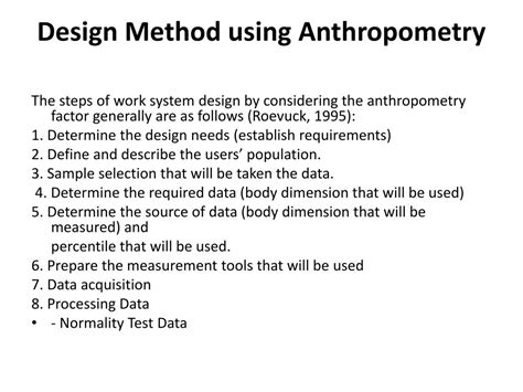 Ppt Anthropometry And Design Product Powerpoint Presentation Free Download Id 1574132