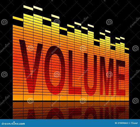 Volume Concept Stock Illustration Illustration Of Edit 37009663