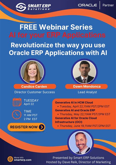 Oracle Oraclecloud Erp Enterpriseresourceplanning Ai Machinelearning… Dave Reik