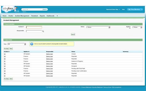 Incident And Timesheet Management For Salesforce