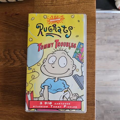 Nickelodeon Rugrats Video Collection Vhs Double Trouble Tommy Troubles