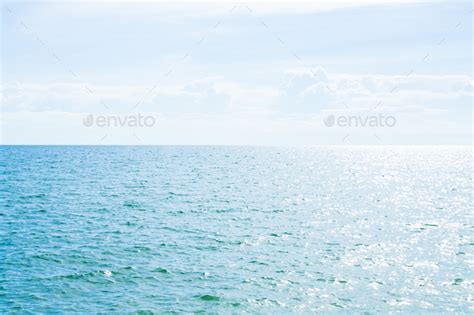 sea ocean horizon water background texture pattern surface view wave