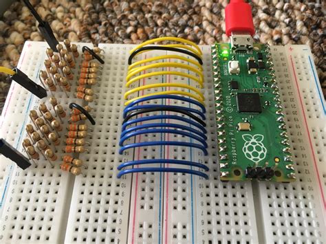 Oscilloscope Clock On A Raspberry Pi Pico 4 Steps Instructables