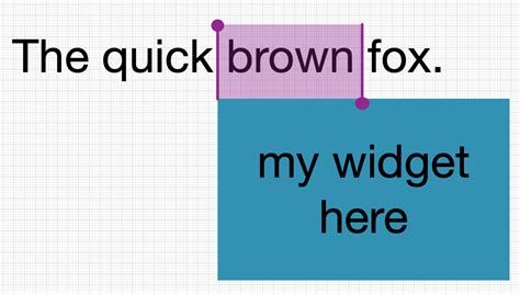 Possible To Place A Widget Beneath A Text Selection In Flutter Stack