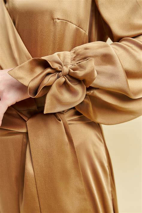 Элегантные шелковые платья для женщин La Meshi