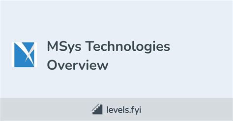 Msys Technologies Careers Levelsfyi