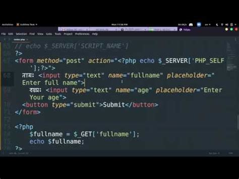 PHP SuperGlobals Variable Part REQUEST GET POST YouTube