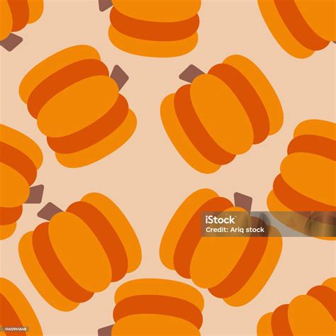 호박 이음새가 없는 무늬 귀여운 배경 벡터 귀여운 호박 이음새가 없는 패턴 격리 호박 원활한 배경 벡터 일러스트 레이 션 10월에 대한 스톡 벡터 아트 및 기타 이미지