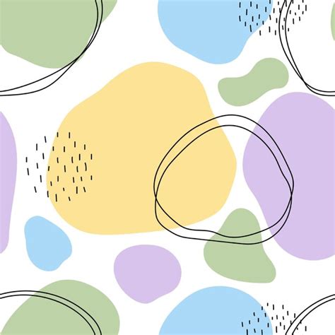 Premium Photo Abstract Colorful Shapes Seamless Pattern