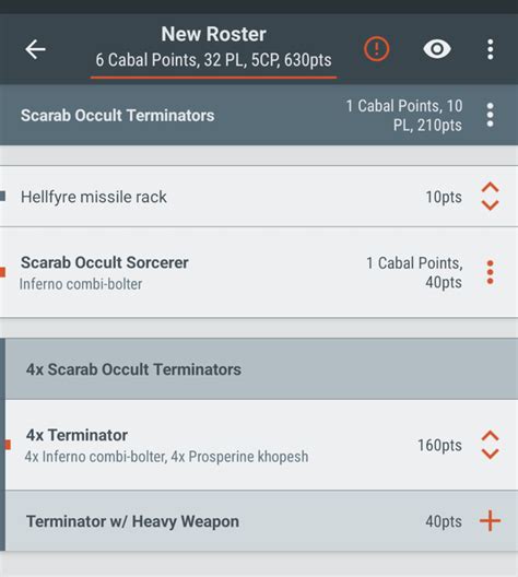 newbie list creating help r warhammer40k