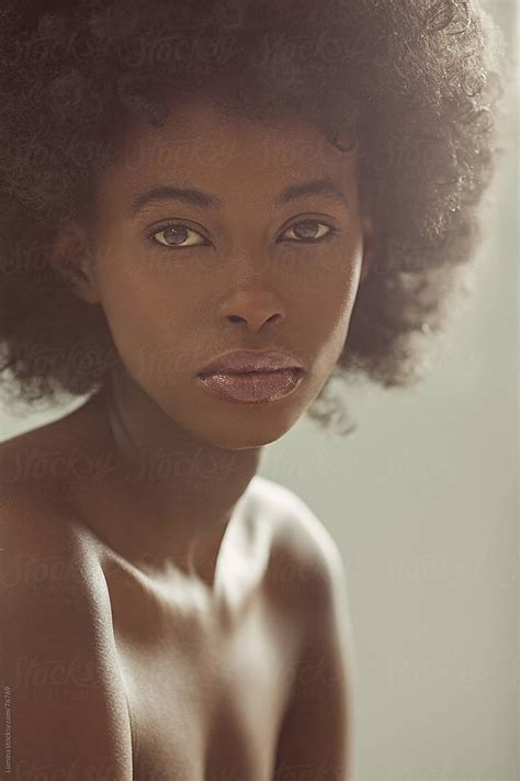 Beauty Portrait Of A Young African Woman By Stocksy Contributor
