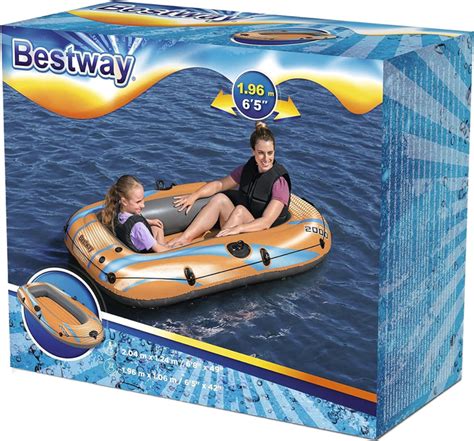 Надувная лодка Bestway Kondor Elite 2000 (6941607332429) – фото, отзывы ...