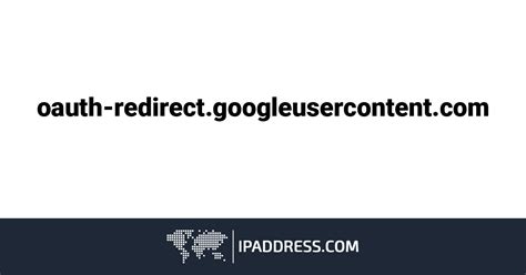 Oauth Website Information Ip Address