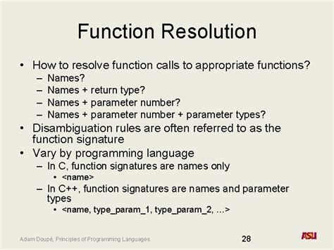 semantics cse 340 principles of programming languages spring