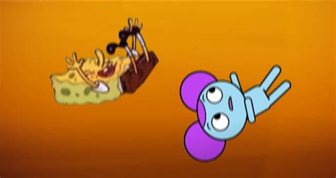 Pibby And Spongebob Falling Into The Jello Pool By Redkirb On Deviantart
