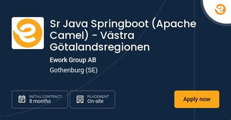 Sr Java Springboot Apache Camel