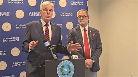 Lt Gov Dan Patrick Amarillo Visit Thc Ban
