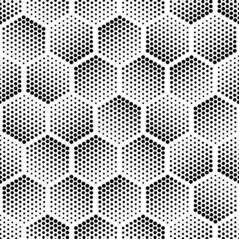 Vector Halftone Seamless Pattern Stock Vector Illustration Of Minimal Abstract 79042274