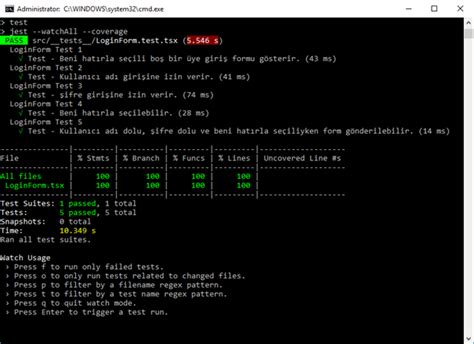 jest ile react typescript bileşenleri nasıl test edilir by ozgur