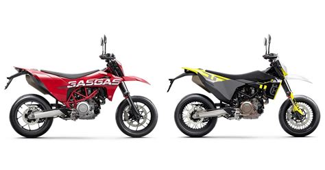 Gasgas Sm 700 2023 Vs Husqvarna 701 Supermoto 2023