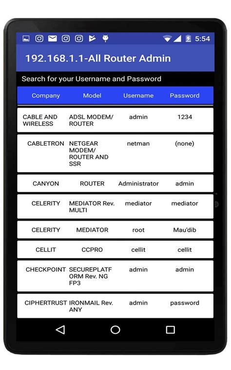 router setup page router admin setup settings for android download