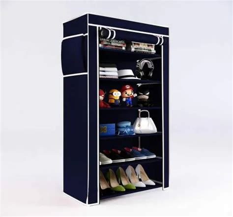 Buy Link O Moon Multipurpose 6 Tiers Shoe Rack With Dustproof Zip Cover