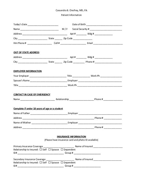 Fillable Online Dr Cassandra B Onofrey Mdjupiter Flophthalmologist Fax Email Print